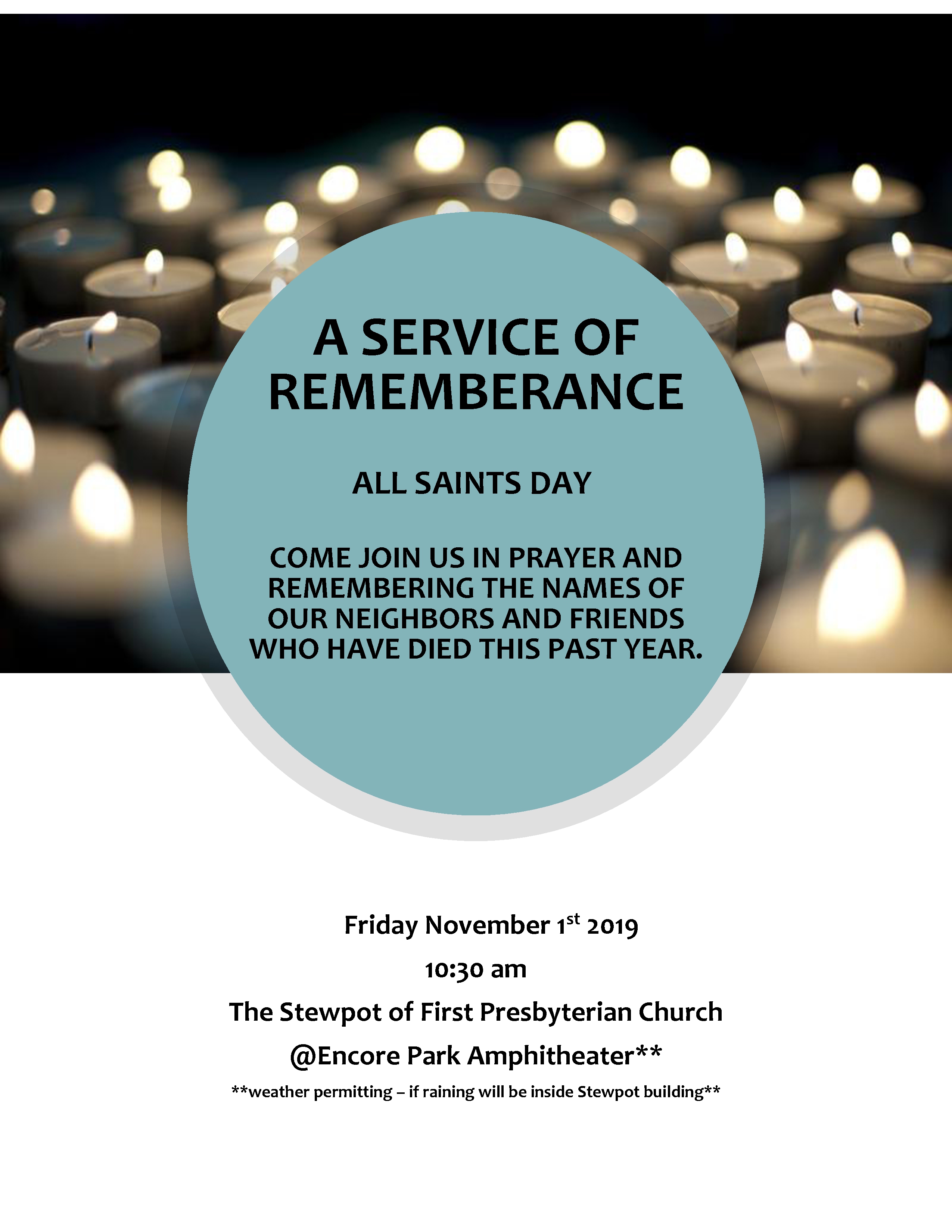 Service of Remembrance - Housing Forward