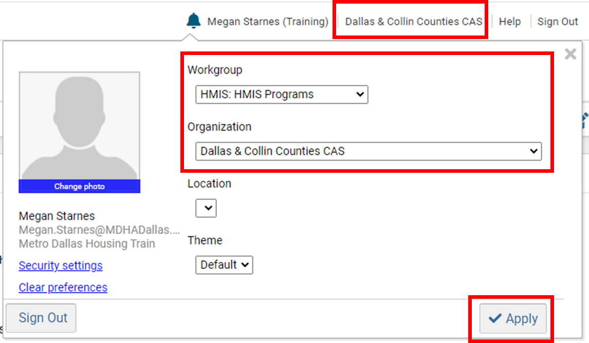 CAS Update Assessments - Housing Forward