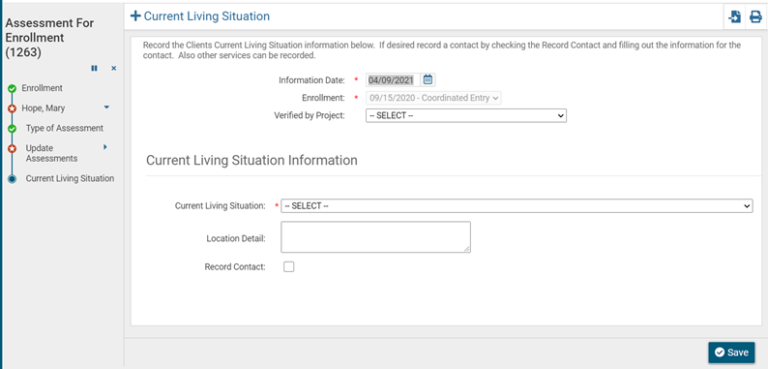 CAS Update Assessments - Housing Forward