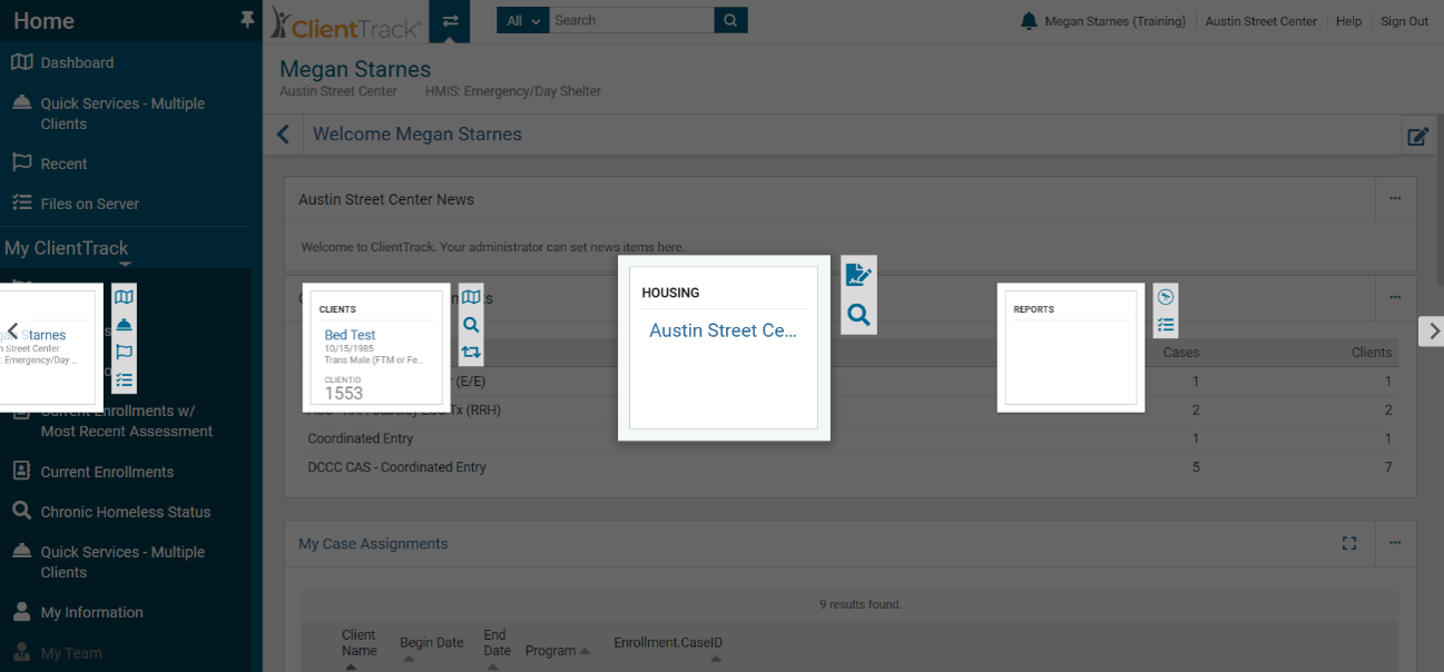 Check In Roster Report - Housing Forward