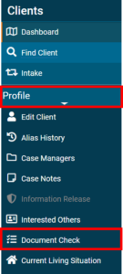CAS Document Check - Housing Forward