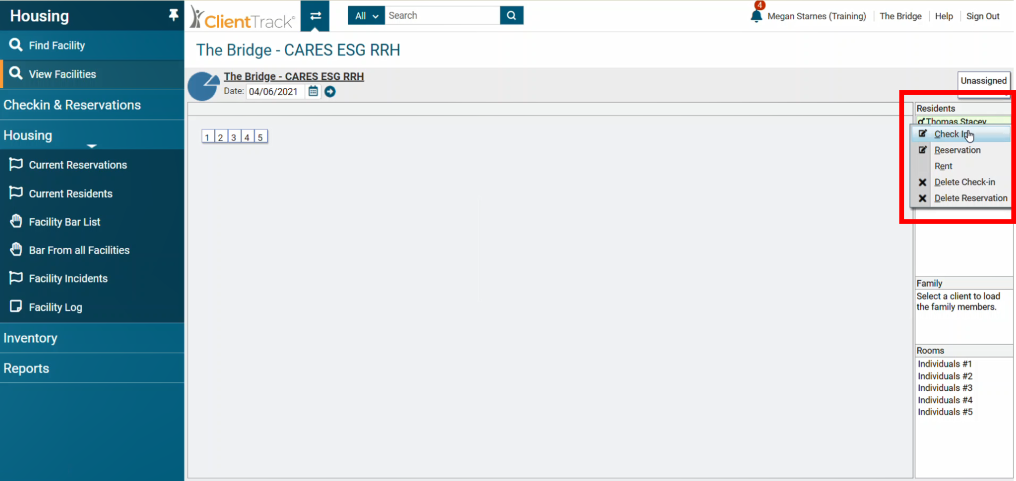 Edit Housing Check-in - Housing Forward