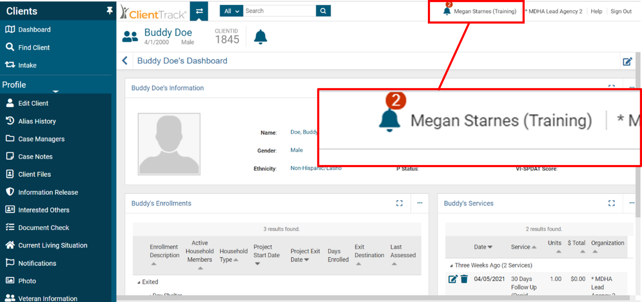 CAS Notifications - Housing Forward