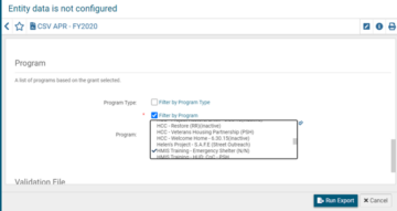 APR & CAPER - Housing Forward