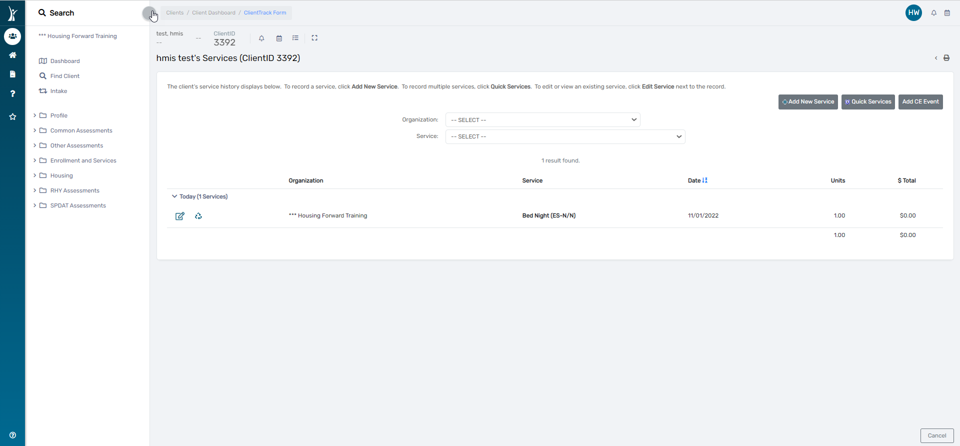 Services - Housing Forward