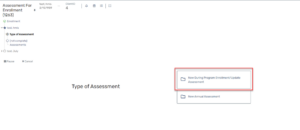 Create an Assessment - Housing Forward