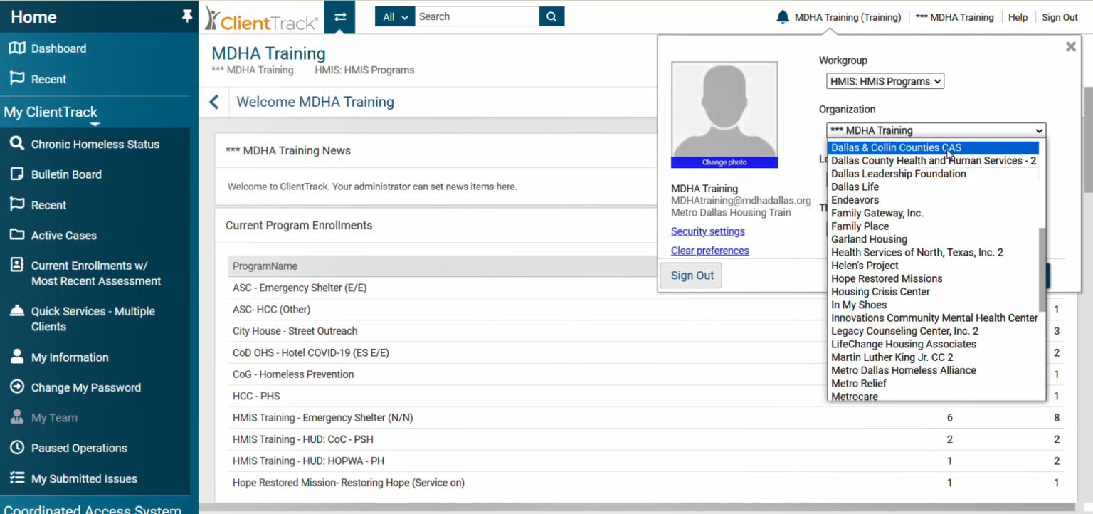 Viewing the CAS Queue - Housing Forward
